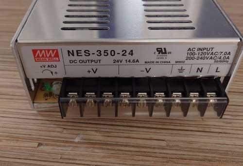 Блок питания 350 Вт Mean Well NES-350-24 14.6 А