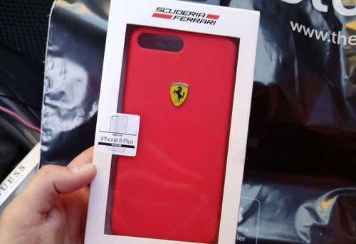 Чехол на iPhone 7 8 plus Scuderia Ferrari