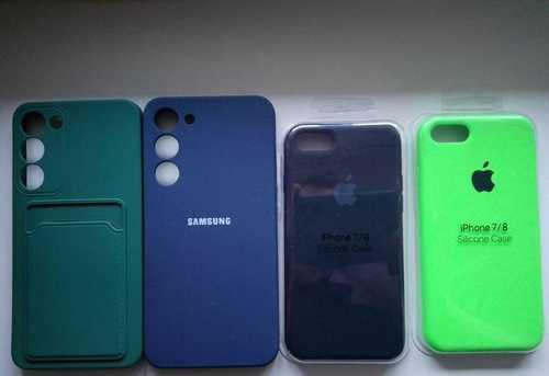 Чехлы Samsung Galaxy s23+, iPhone 7/8