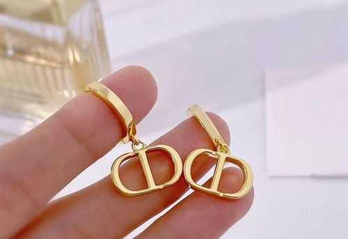 Серьги dior