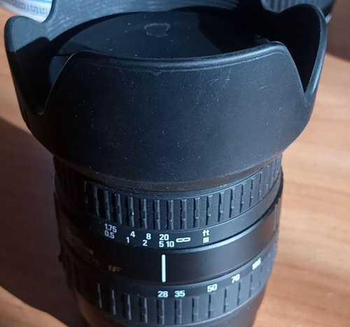 Объектив sigma 28-105 Aspherical IF 3.8 - 5.6 Cano