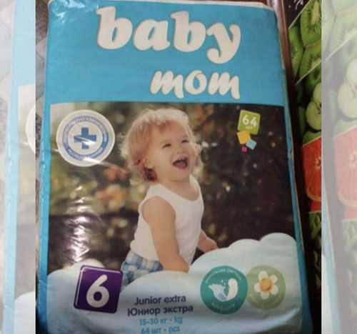 Памперсы детские junior extra 6