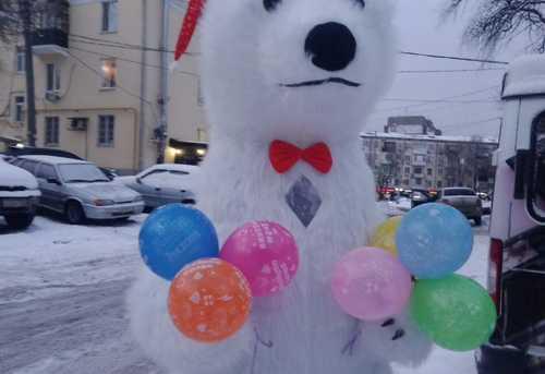 Поздравление белого медведя