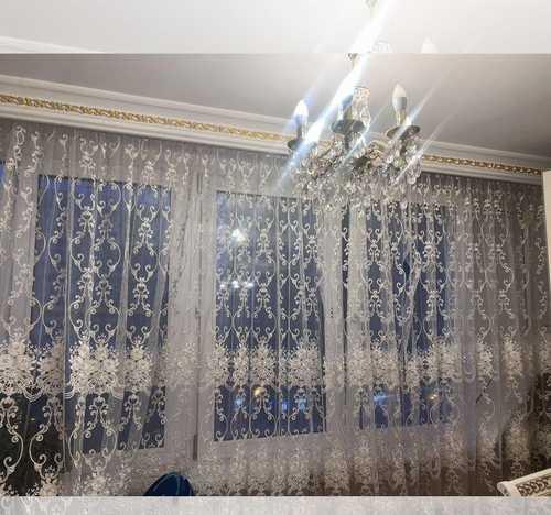 Тюль 8м
