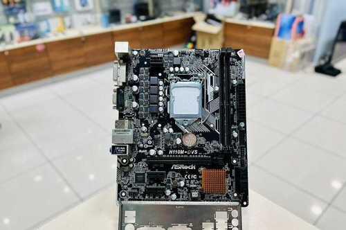 Материнская плата ASRock H110M-DVS