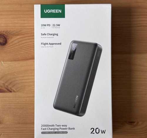 Ugreen 20000 mAh Power Bank новый