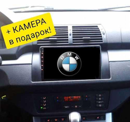 Магнитола BMW 5 E39, X5 E53 Android