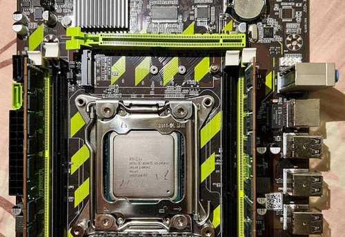 Процессор Xeon E5-2650v2 + материнка + оперативкой