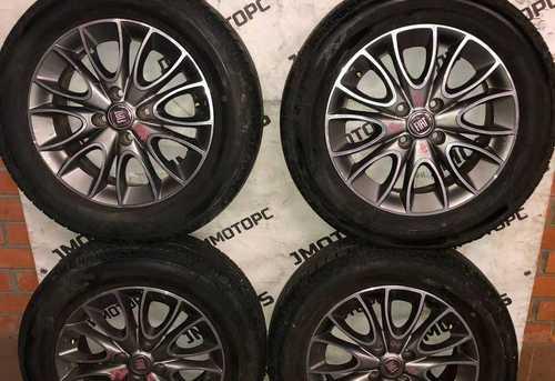 Комплект колёс Fiat Punto 199 R15 шины Bridgestone