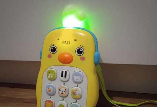 Детский телефон игрушка