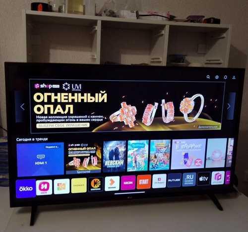 Телевизор LG 43 4k SMART WiFi