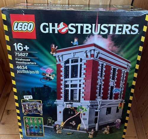 Lego 75827 ghostbusters пустая коробка