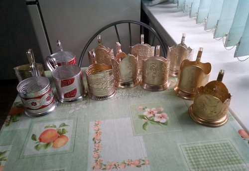 Подстаканники времён СССР