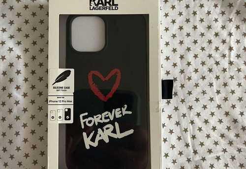 Чехол на iPhone 12 pro max от Karl Lagerfeld