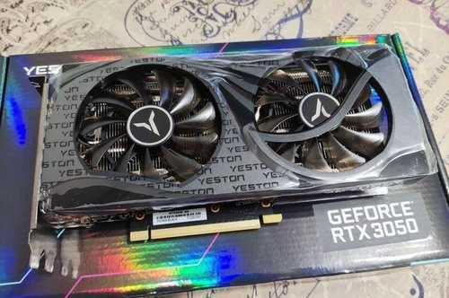 Видеокарта yeston GeForce RTX3050-8G