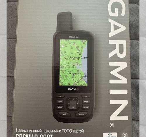 Навигатор для охоты и рыбалки Garmin gpsmap 66ST