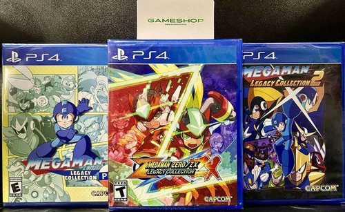 Игры серии Mega Man Collection PS4