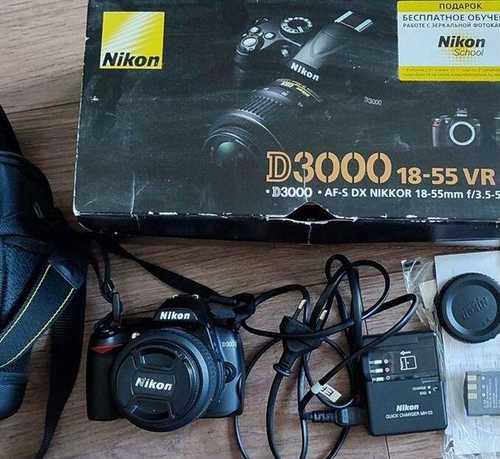 Фотоаппарат Nikon D 3000 kit