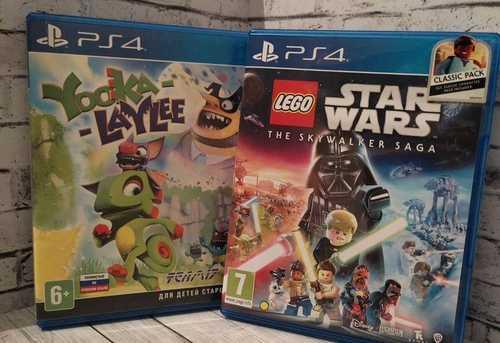 Yooka-Laylee / Lego Star Wars Ps4