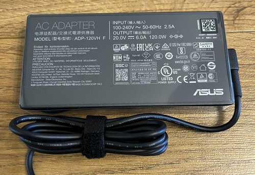 ADP-120VH Зарядка asus 120W, 20V, 6A оригинал