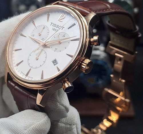 Статусные мужские часы Tissot Tradition Chronograp