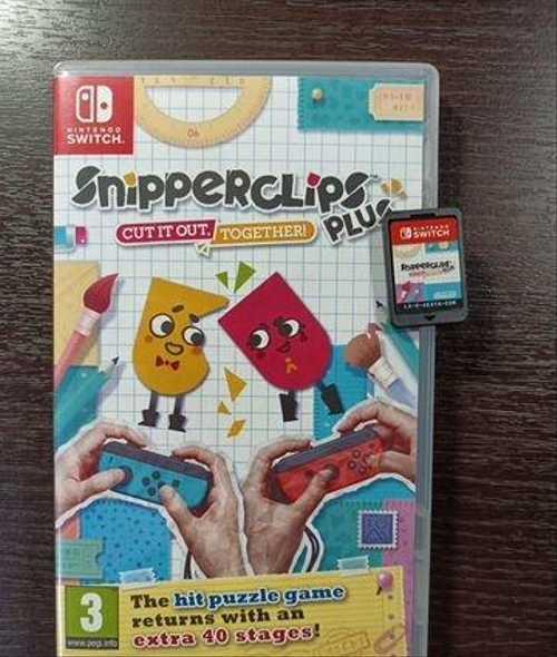 Snipperclips – Cut it out, together switch