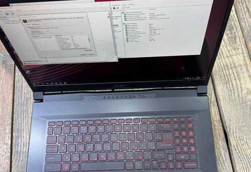 Игровой ноутбук MSI Katana 17" core i5/16/512/3050
