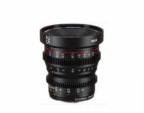 Объектив Meike 25mm T2.2 Cinema Lens Sony E-mount