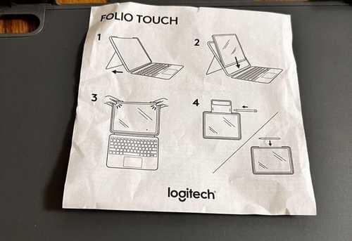 Клавиатура для iPad Air 4/5 Logitech Folio Touch