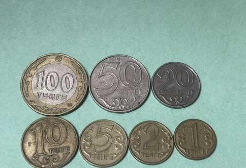 Набор из 7 монет Казахстана