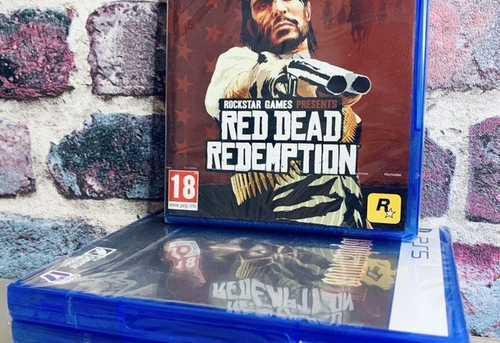 Red Dead Redemption ps4 новый диск