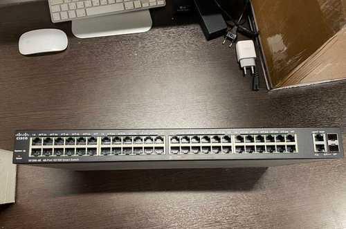 Коммутатор cisco SF200-48