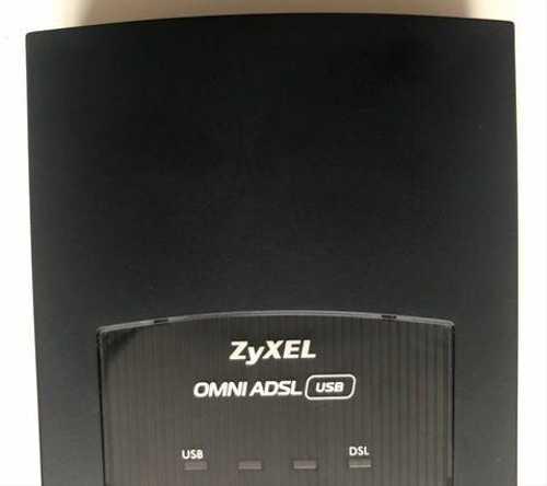 Модем zyxel omni adsl