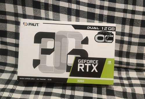Palit nvidia GeForce RTX 3060 dual OC (LHR)