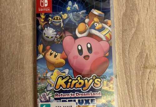 Kirby's return to dream land. Delux