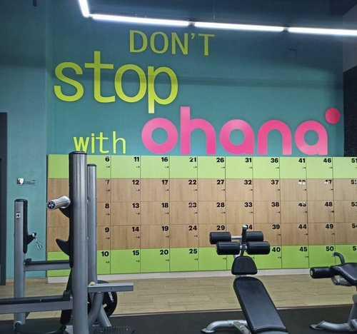Абонемент в фитнес зал ohana московский