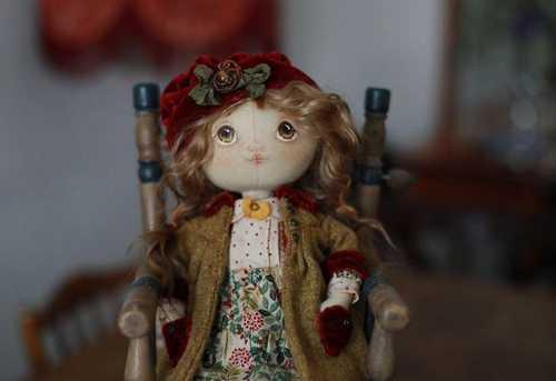 Авторская коллекционная текстильная кукла