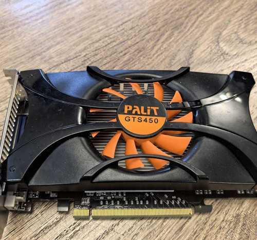 Видеокарта gts palit 450