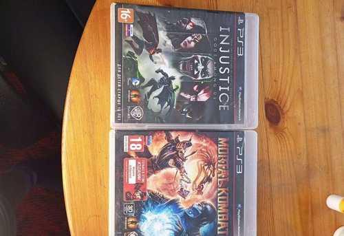 Игры для ps3, Mortal Kombat и Injustice