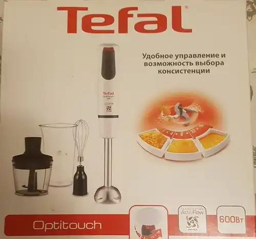 Tefal блендер погружной tefal hb833132