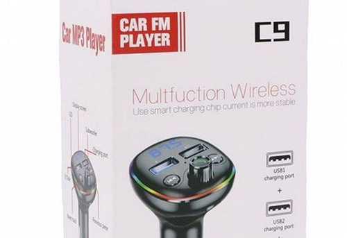 Fm модулятор Трансмиттер Bluetooth C9