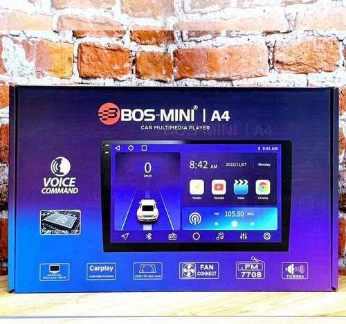 Android магнитола 4 64Gb BOS-mini A4 DSP hdmi 10-д