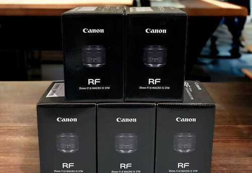Canon RF 35mm F1.8 Macro IS STM новый