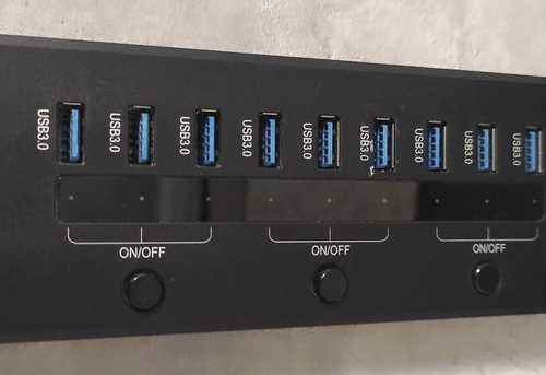 Usb hub 3.0 orico 9 портов