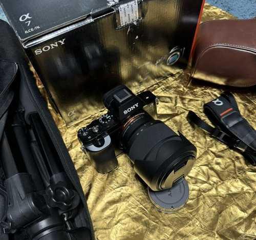 Фотоаппарат sony a7 ilce-7 kit и аксессуары