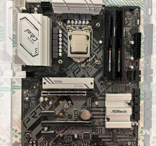 Связка i5 11400f   ASRock B560 Pro4 16 gb памяти