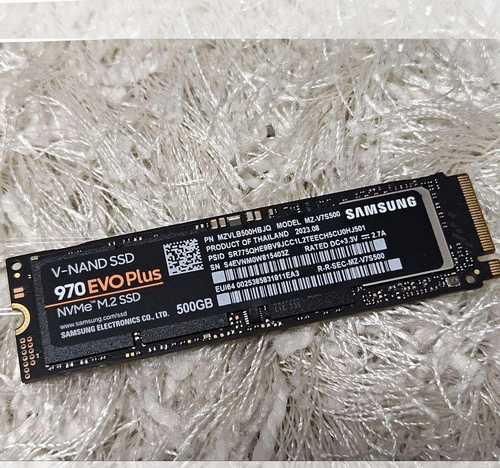 SSD M.2 Samsung 970 EVO Plus 500GB (Новый)