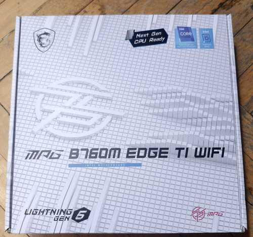 Материнская плата MSI MPG B760M edge TI wifi DDR5