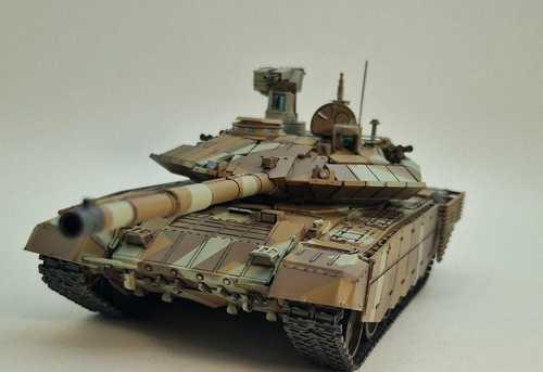 Сборная модель российского танка Т-90мс