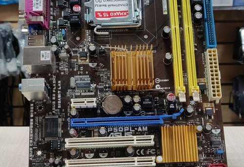 Мат. плата asus P5QPL-AM/LGA775/G41/DDR2/mATX